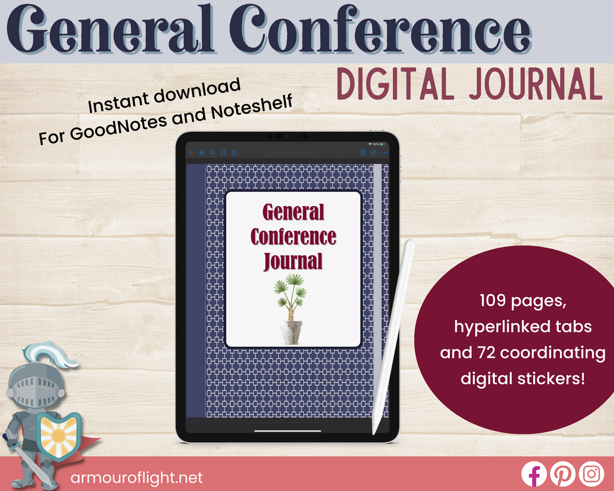 General Conference Blue Burgundy DIGITAL Journal – Armour of Light