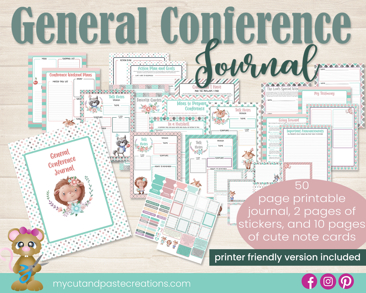 General Conference Journal (Deer and Friends) – Armour of Light