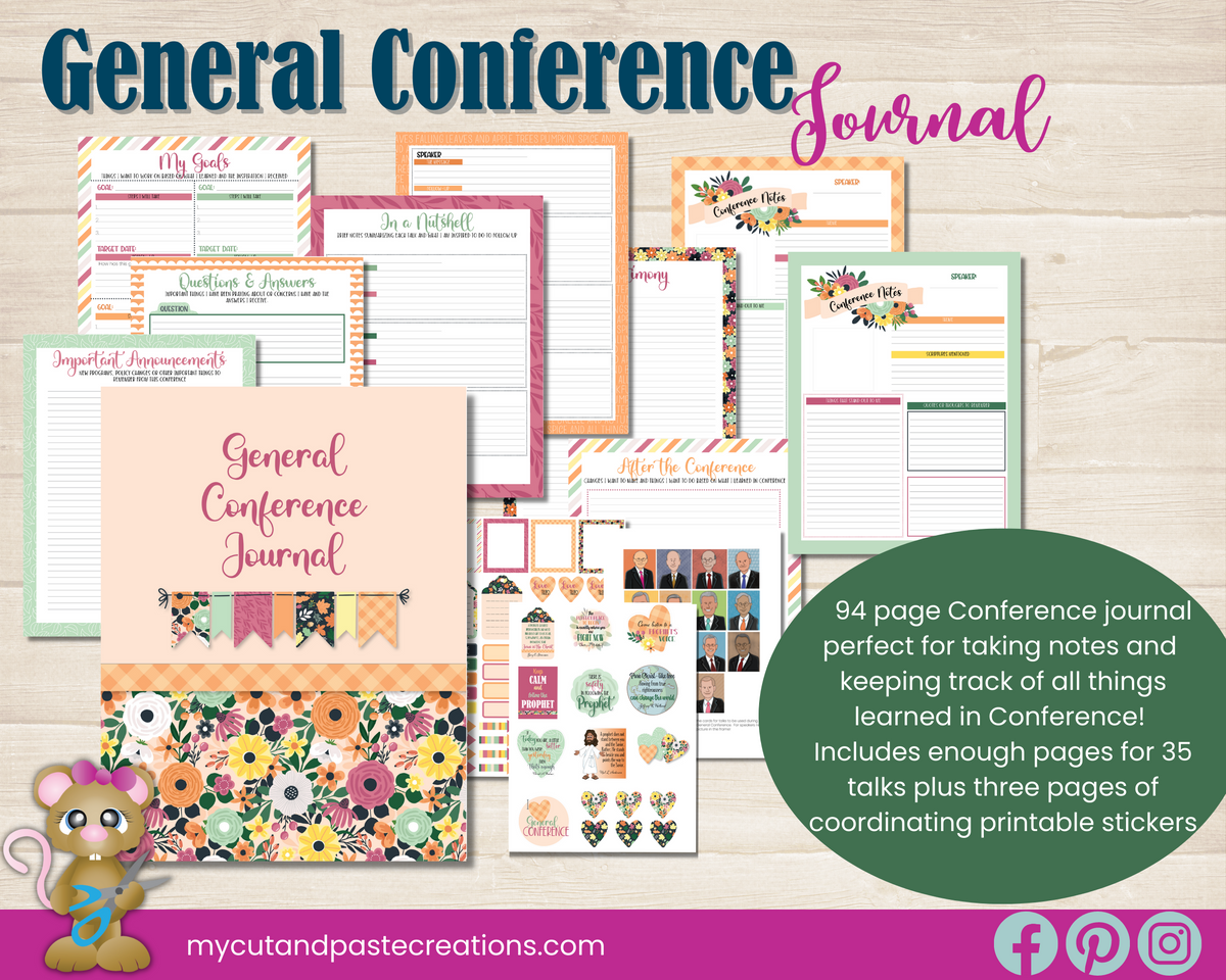 General Conference Journal (Pumpkin Spice) – Armour of Light