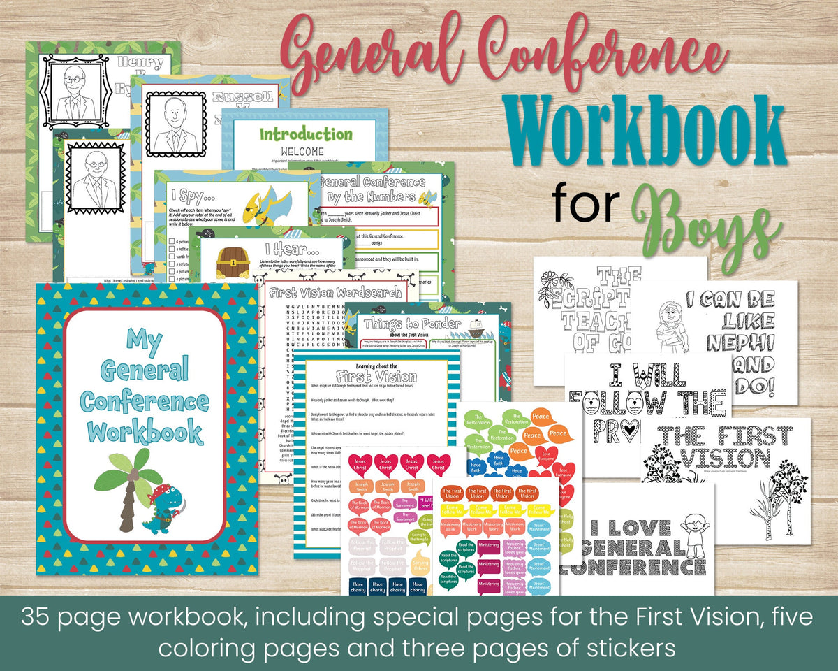General Conference Workbook for Kids – Armour of Light